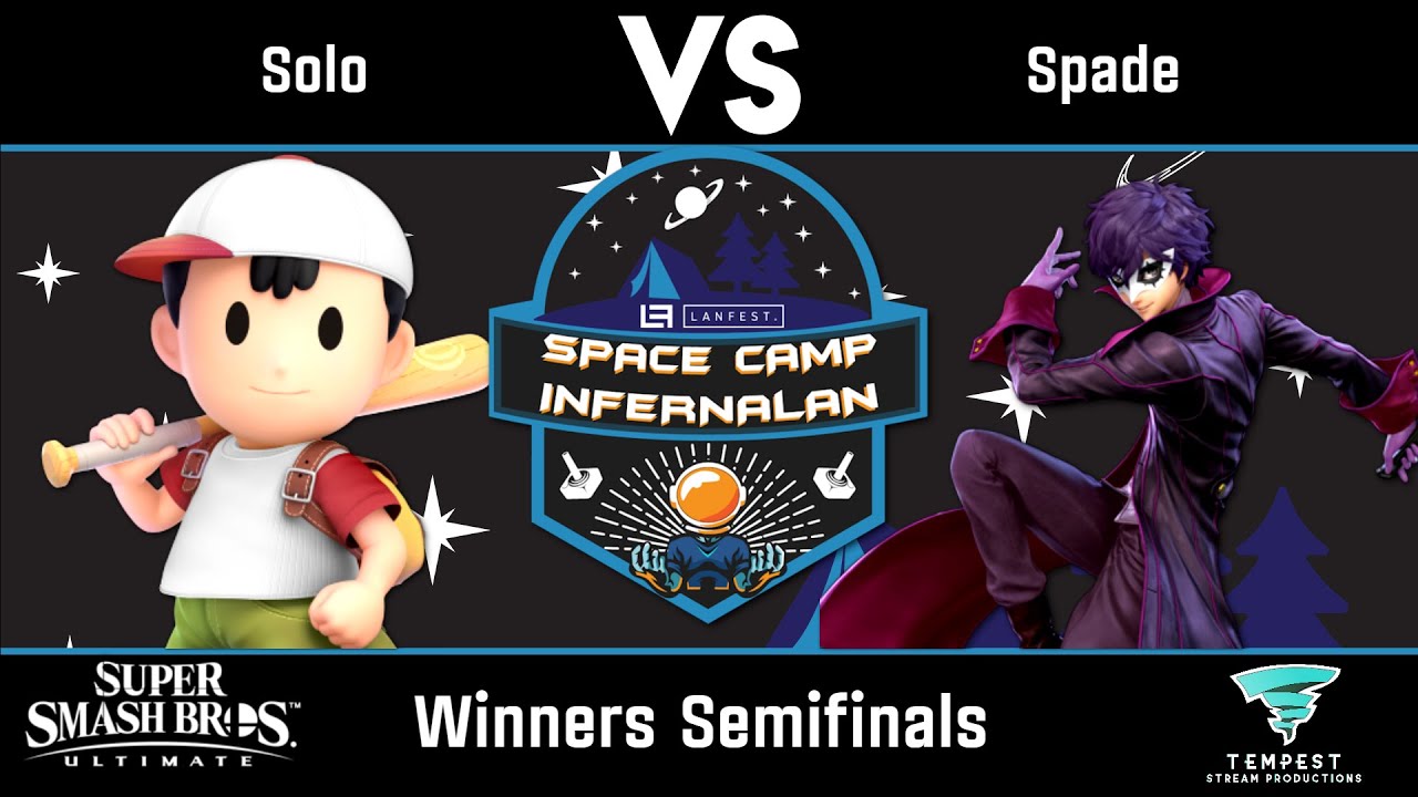 Solo (Ness) vs Spade (Joker) - Winners Semifinals - DE:LAN Space Camp ...