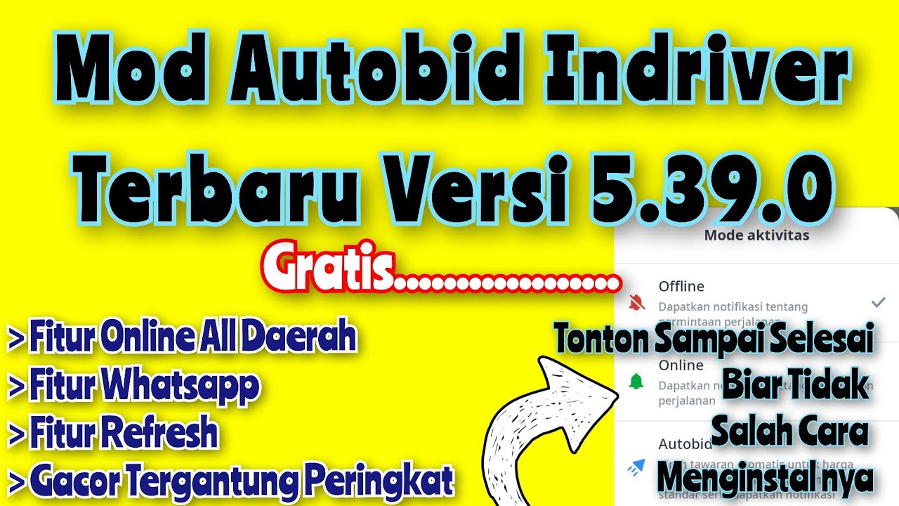 Autobid Indriver Versi 5.39.0 | Cara Menginstal Autobid Indriver Versi ...