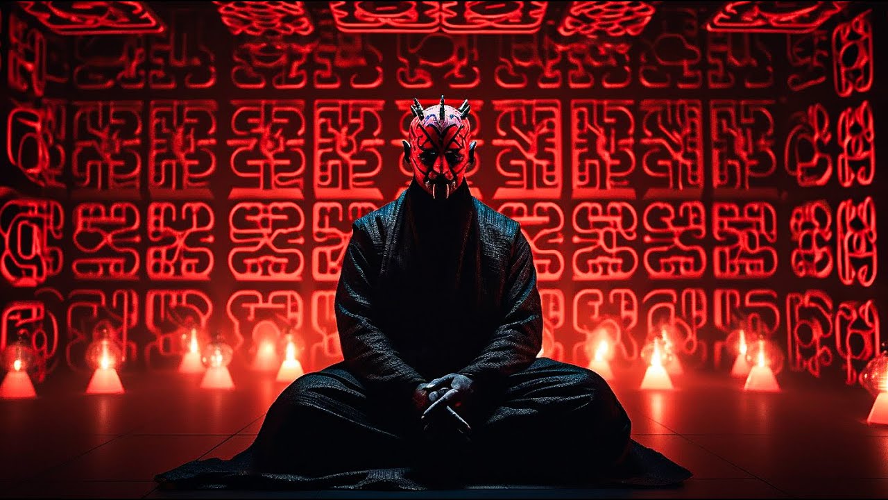 Darth Maul Master Sith Meditation in Dark Atmospheric Temple | 1 Hour ...
