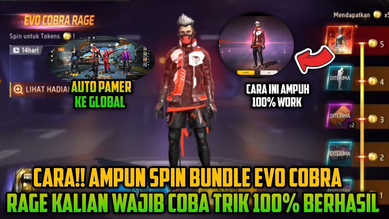 TRIK SPIN BUNDLE COBRA PART 4 | SPIN EVO COBRA RAGE,EVENT BUNDLE COBRA ...