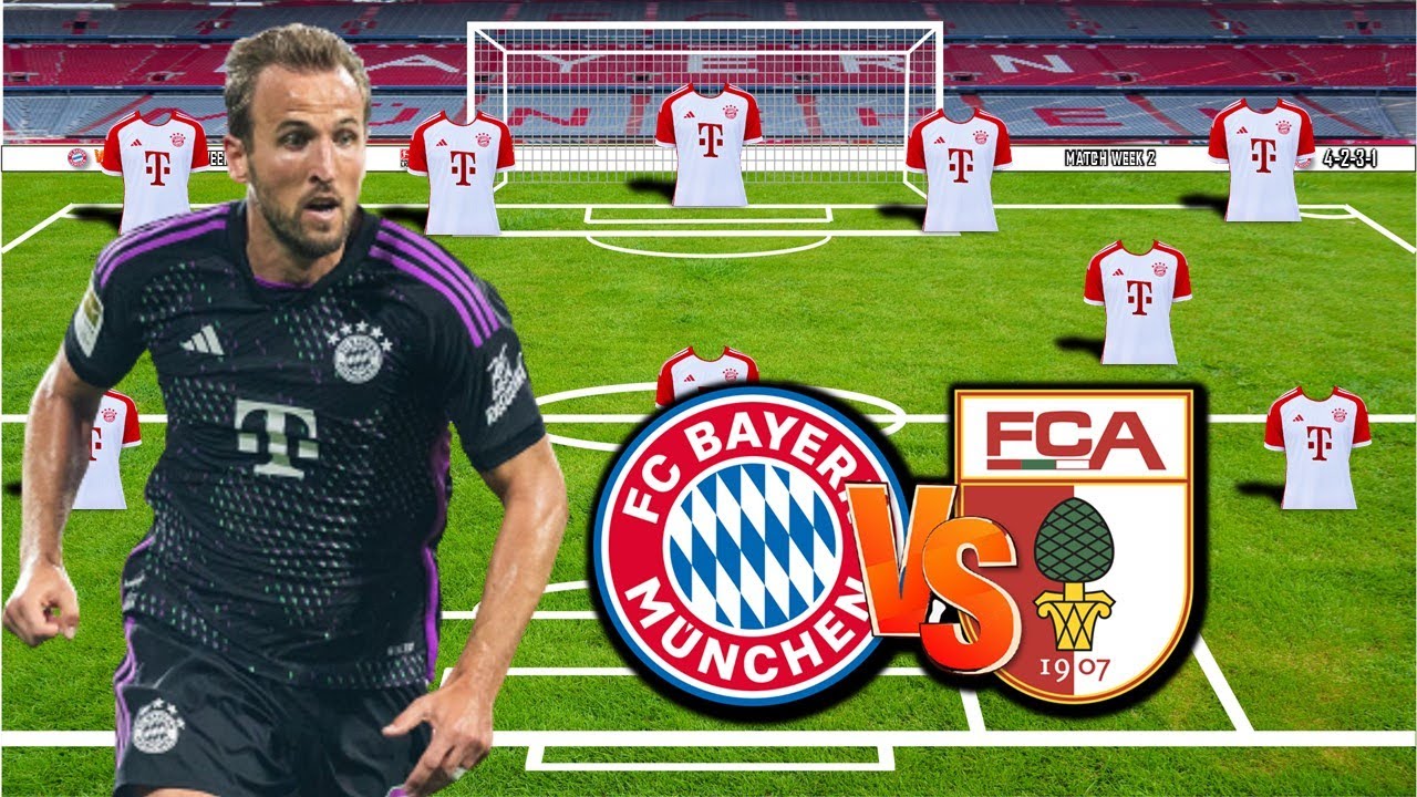 TODAY MATCH | BAYERN MUNICH POTENTIAL LINEUP BUNDESLIGA 2023 MATCH WEEK ...