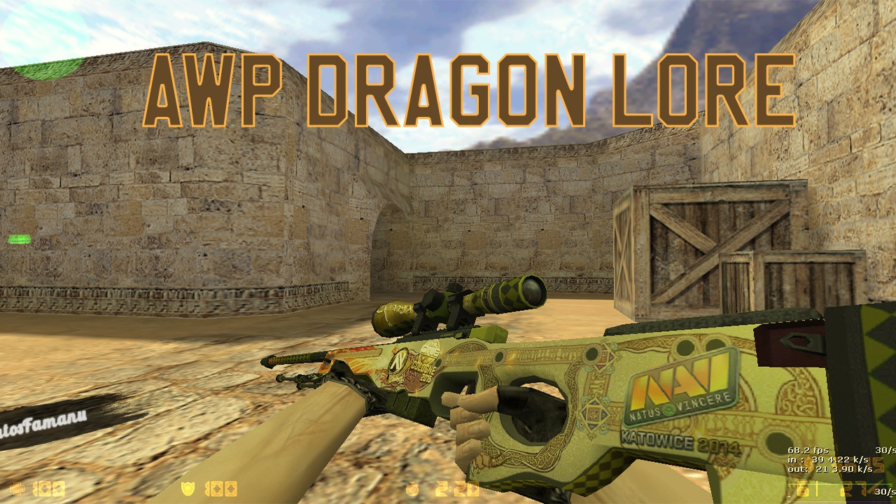 AWP Dragon Lore HD para CS 1.6 | Con sonidos de CS:GO! - YouTube