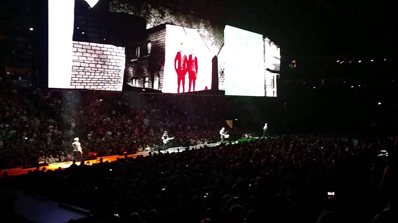 U2, Denver, Pepsi Center, June 2015 - YouTube