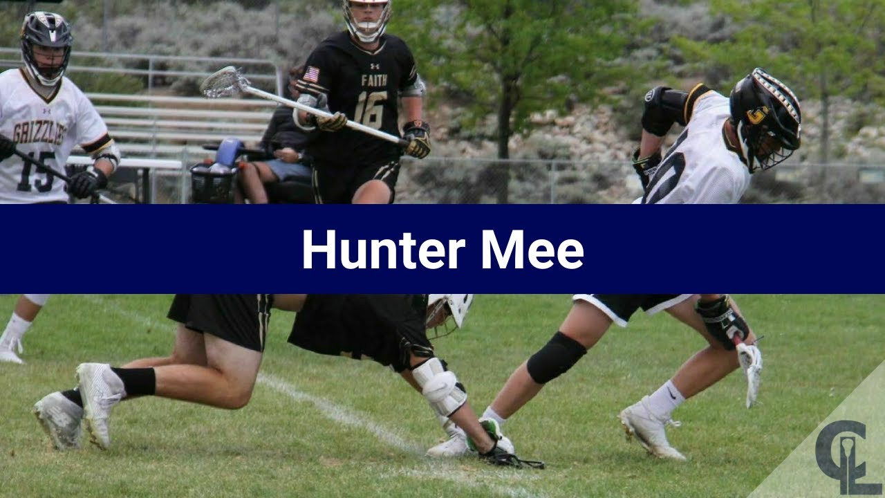 Hunter Mee Lacrosse Highlights | NV 2023 | Mid, Faceoff - YouTube
