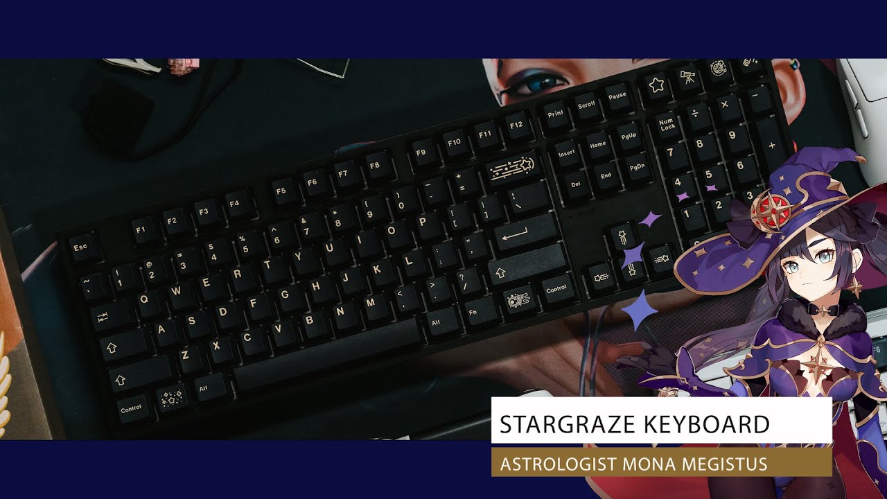 Building the $150 Genshin Impact Mona Keyboard!! | Everglide Sk108 ...