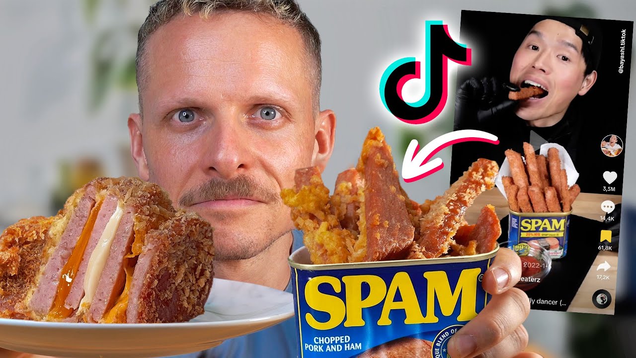 I tried Tik Tok Spam recipes - YouTube