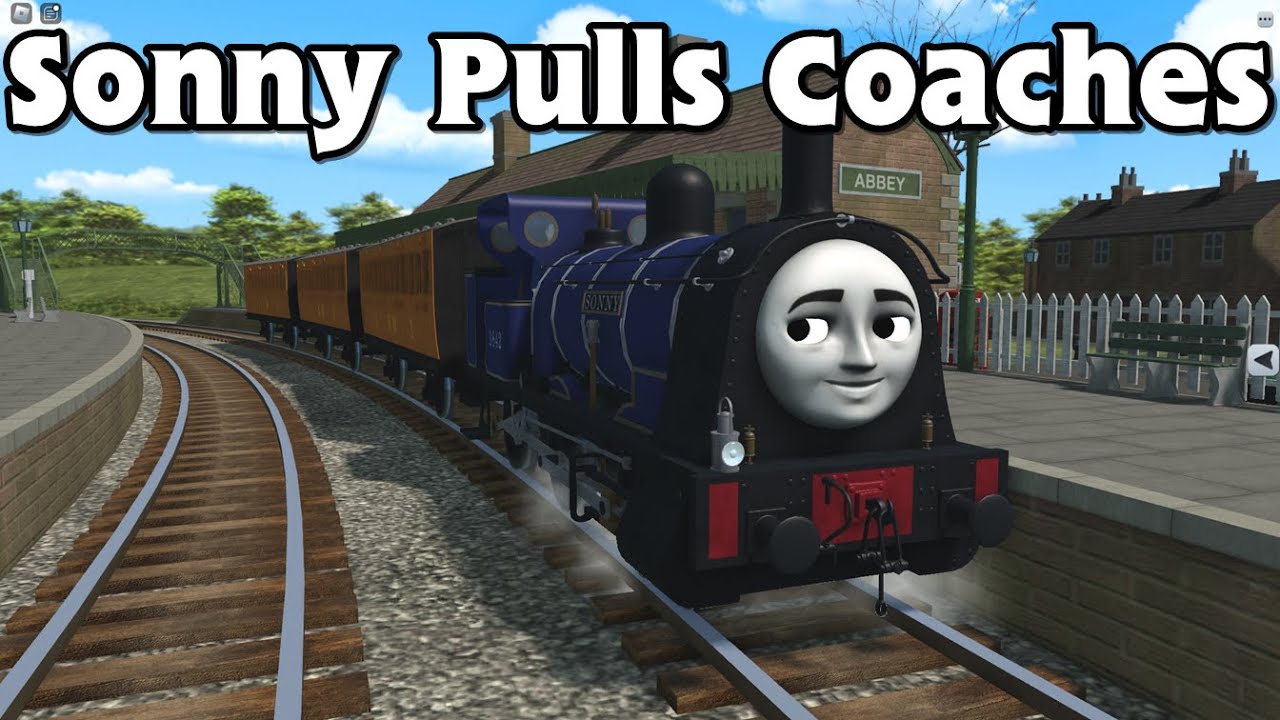 Thomas And Friends Sonny Pulls Passenger Coaches - YouTube
