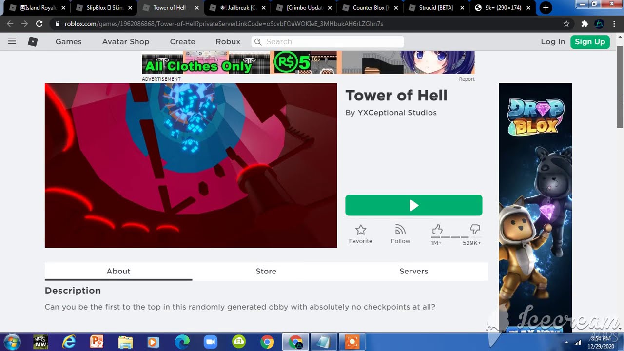 roblox vip servers free - YouTube