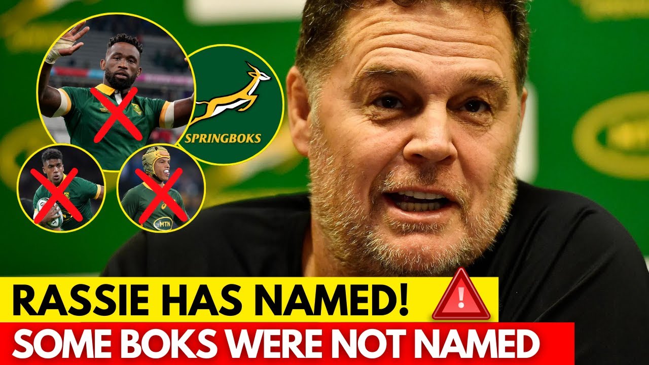 🚨FINALLY! RASSIE ERASMUS ANNOUNCED THE SQUAD WITH 11 NEW PLAYERS ...