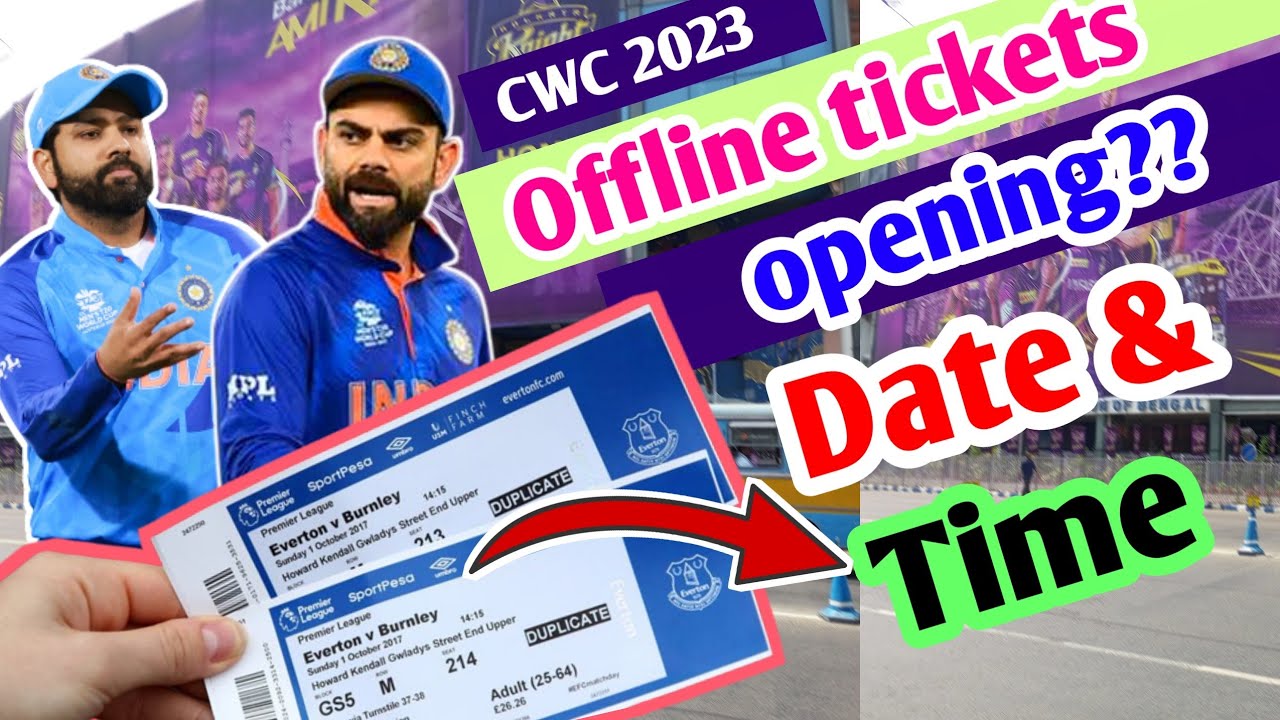 Eden Garden/Ahmedabad Offline tickets kab tak milega | CWC Offline ...