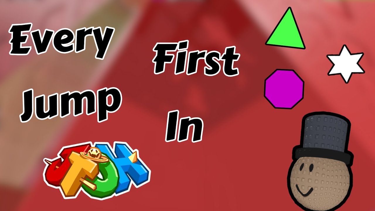 !!OUTDATED!! - Every First Jump In JToH/EToH! (Easiest to Hardest ...