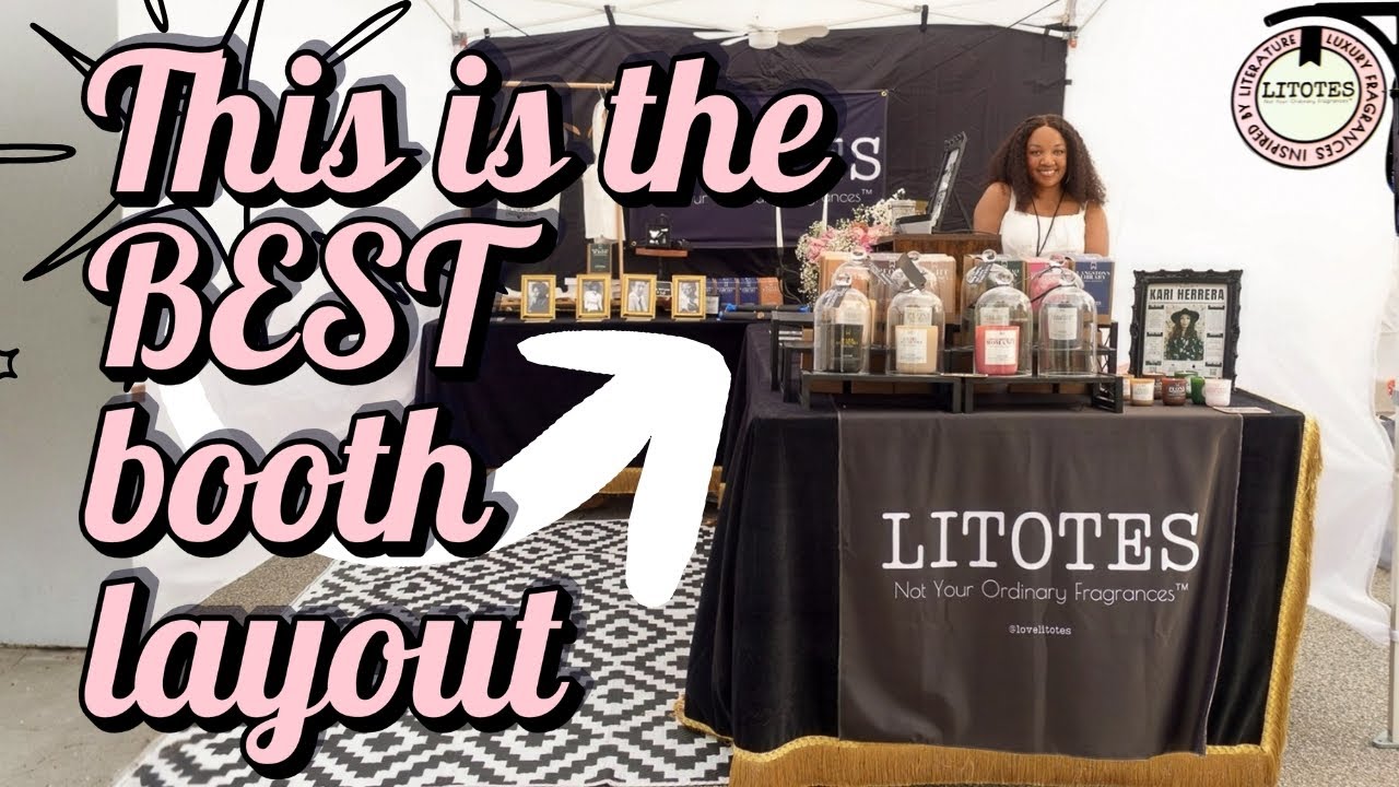 How to create the ⭐️ BEST ⭐️ booth layout for any market | Z layout ...