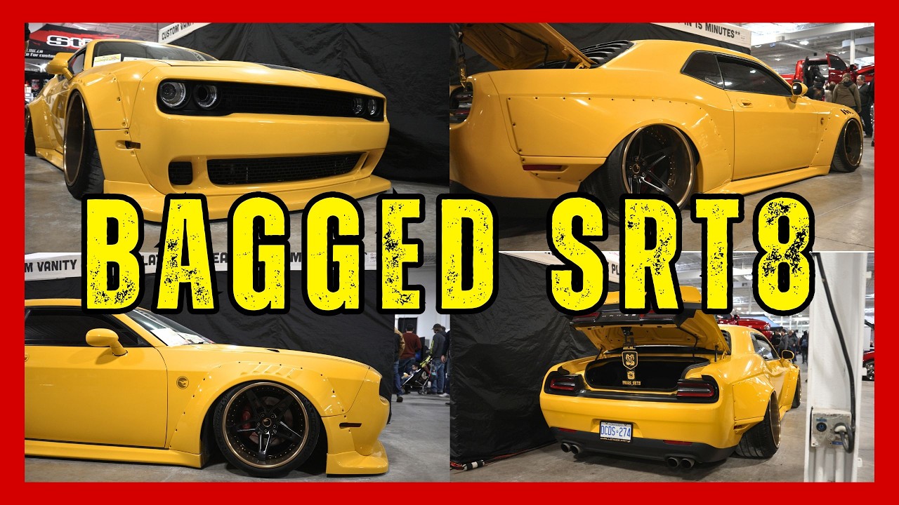 dodge challenger air suspension - YouTube