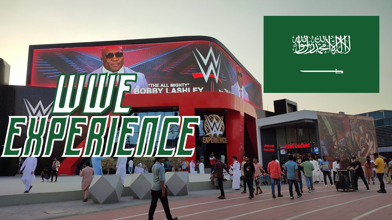 WWE Experience in Boulevard City Riyadh - YouTube