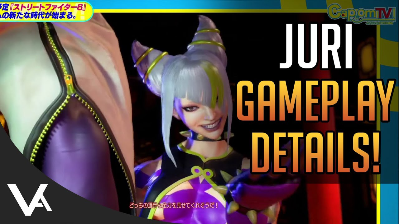STREET FIGHTER 6 JURI! New Gameplay Details To Breakdown From The Live ...
