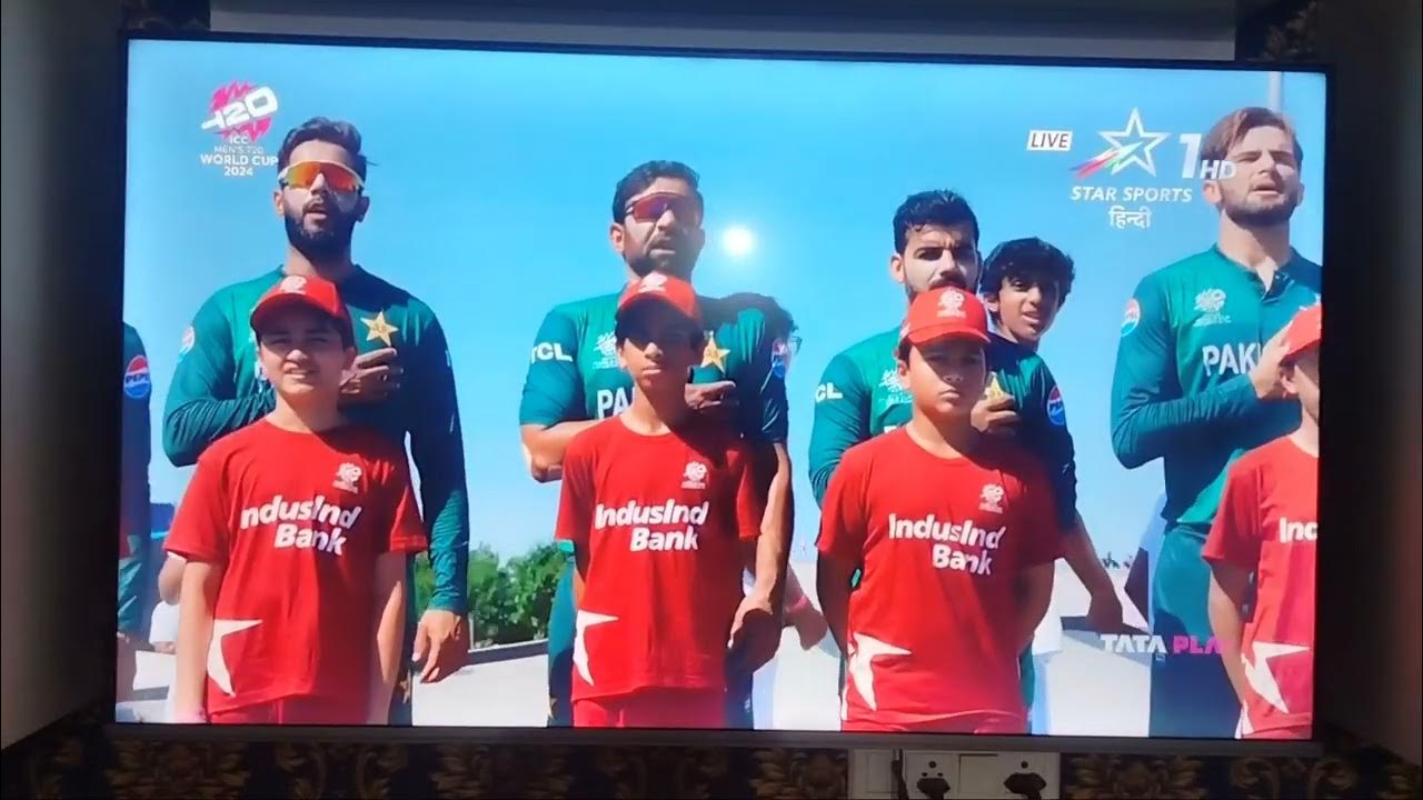 ICC Men's T20 World Cup Usa Pak National Anthem - YouTube