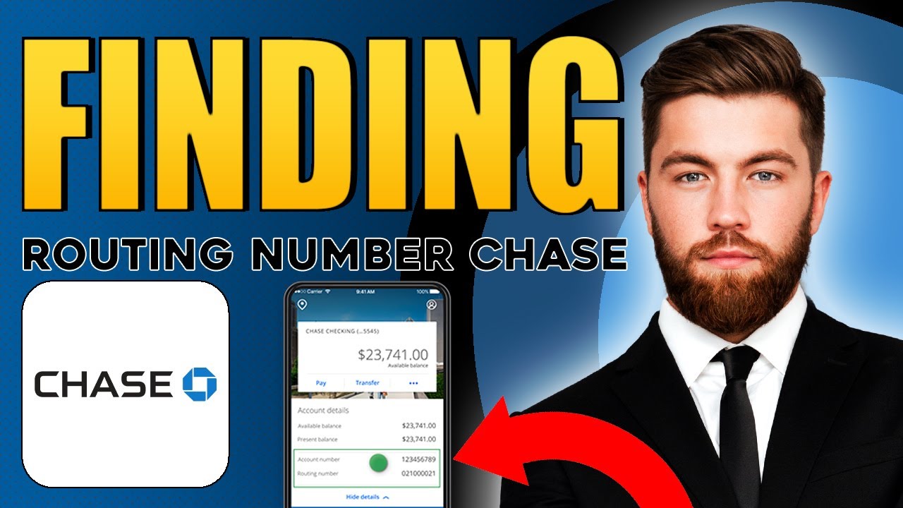 How to Find Routing Number on Chase Bank | Quick & Easy! - YouTube