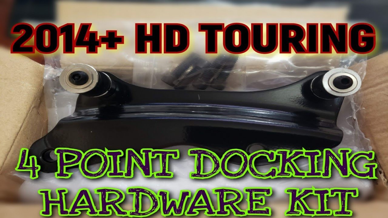 14+ Bagger 4-Point Docking Hardware Install - YouTube