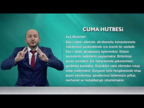 Cuma Hutbesi: Allah’ın Sıkı Tutulmasını Emrettiği Bağ: Sıla-i Rahim