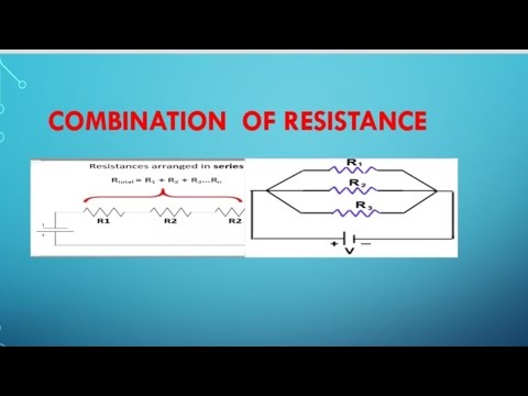 Combination of Resistance SERIES COMBINATION(শ্রেণি সমবায় ) - YouTube