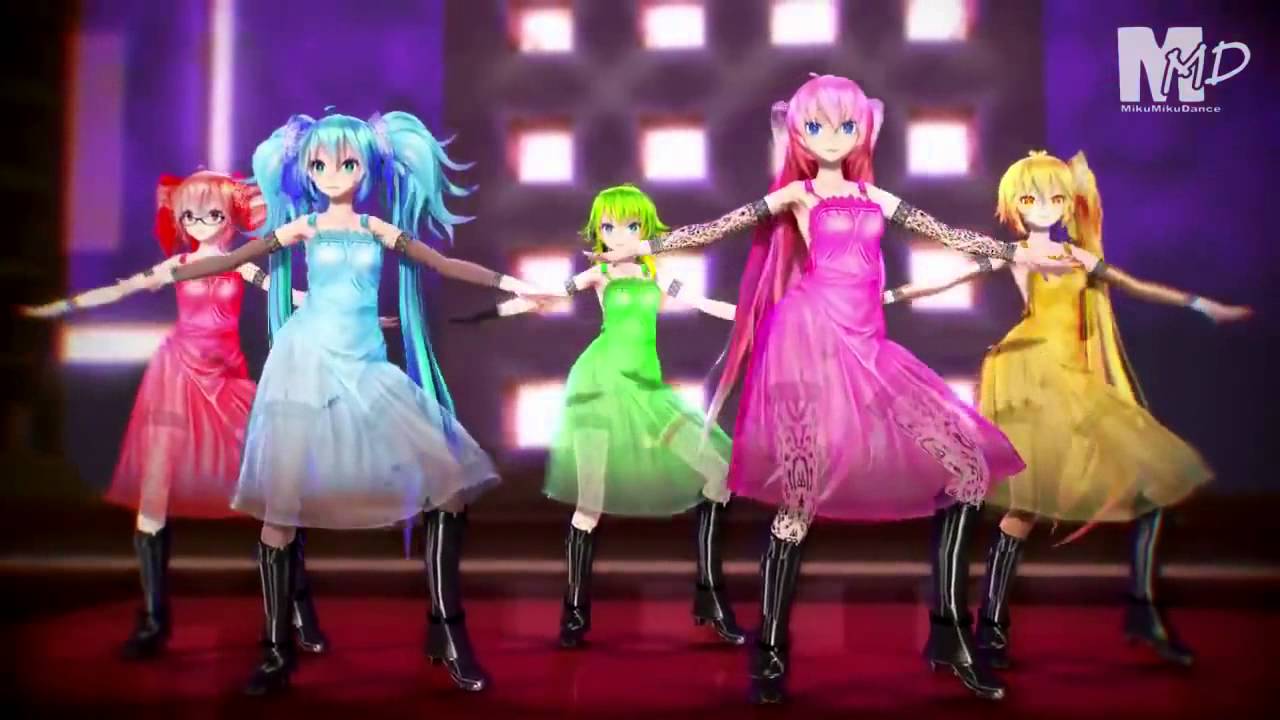 Little Apple Vocaloid Miku Miku Dance Anime - YouTube