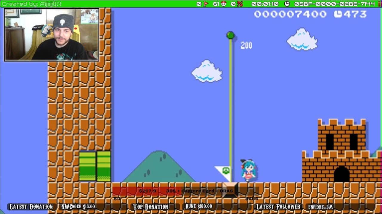 Super Mario Maker - Jumping With Jampoo Girl - Completion - YouTube