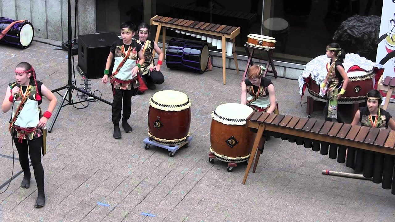Gojinjo Taiko by en Taiko at Hult Center, Eugene, 09JUL2015 - YouTube