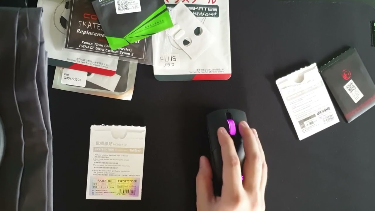 [PH] Mouse Skates/Mouse Feet Line up/Review - YouTube