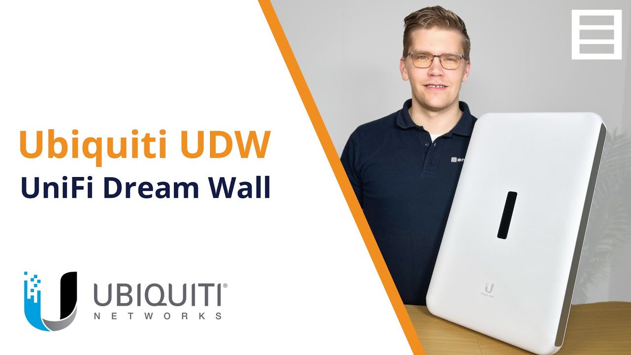 Ubiquiti UniFi Dream Wall - UDW | Unboxing & Funktionen | OMG.de - YouTube