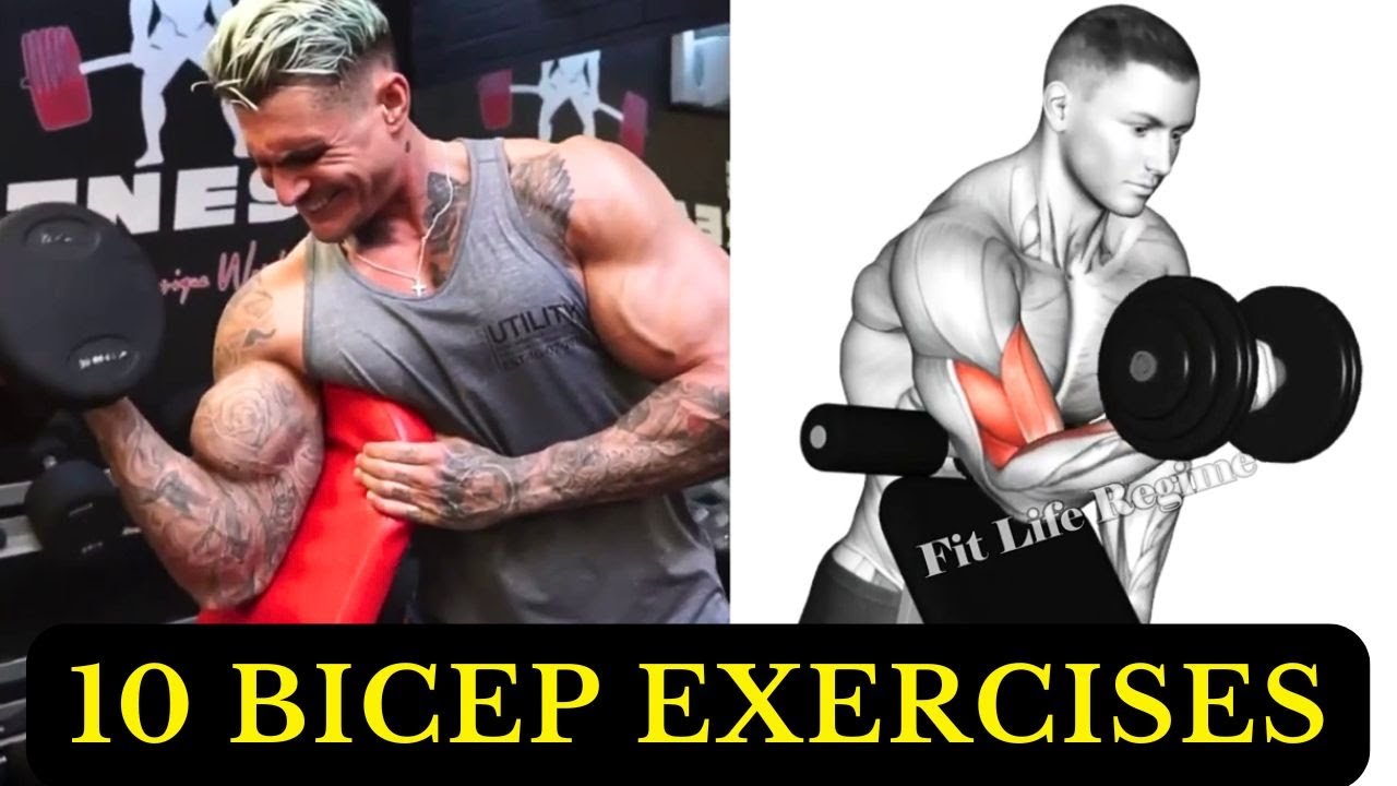 10 Bicep Exercises That Actually Work (Build Arms FAST) - YouTube
