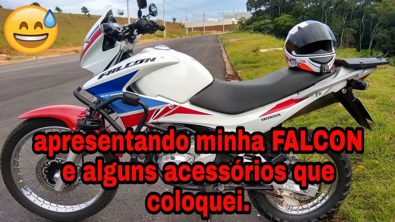 Honda Nx Falcon -400i apresentação e opinião do dono 😃👏👊 - YouTube