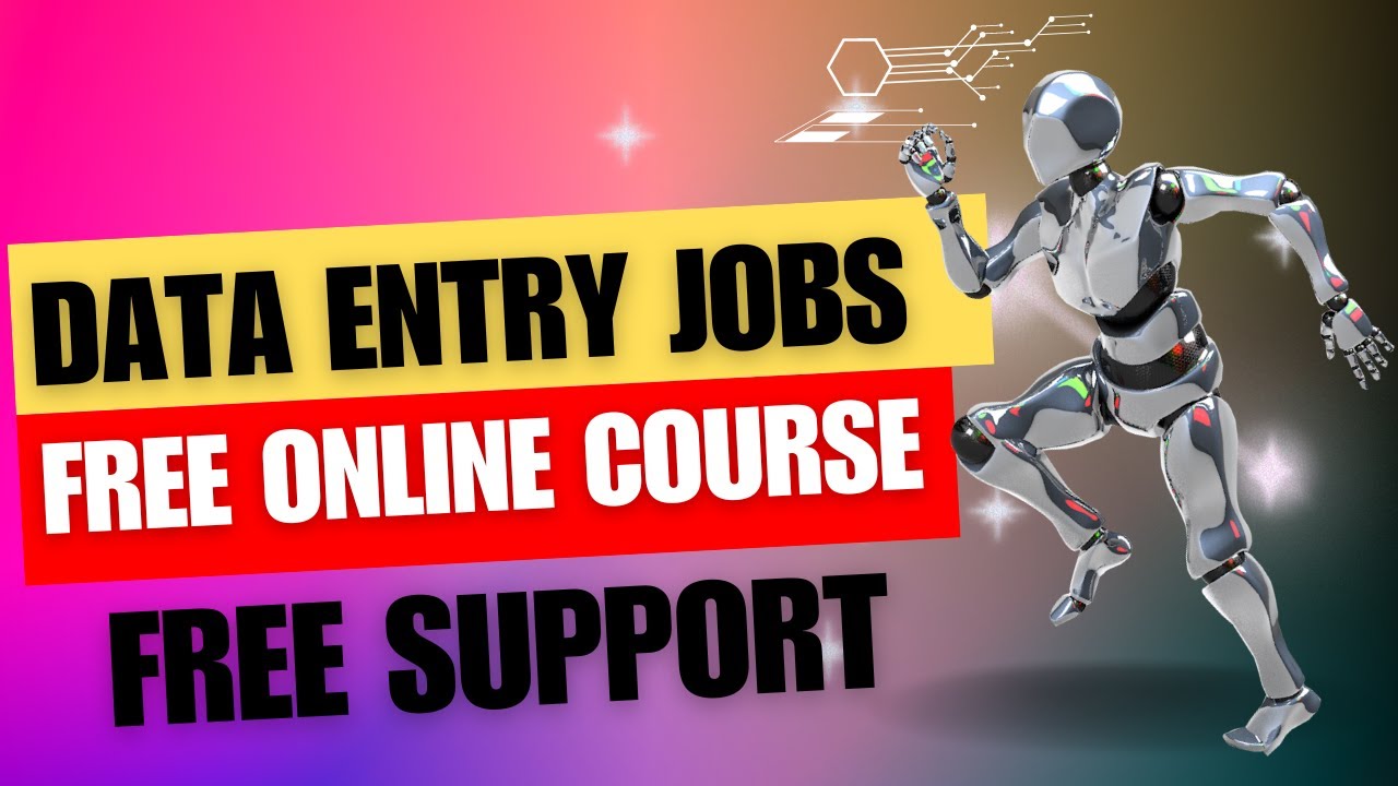 Data Entry Free Online Course // ডাটা এন্ট্রি জব এন্ড কোর্স - YouTube