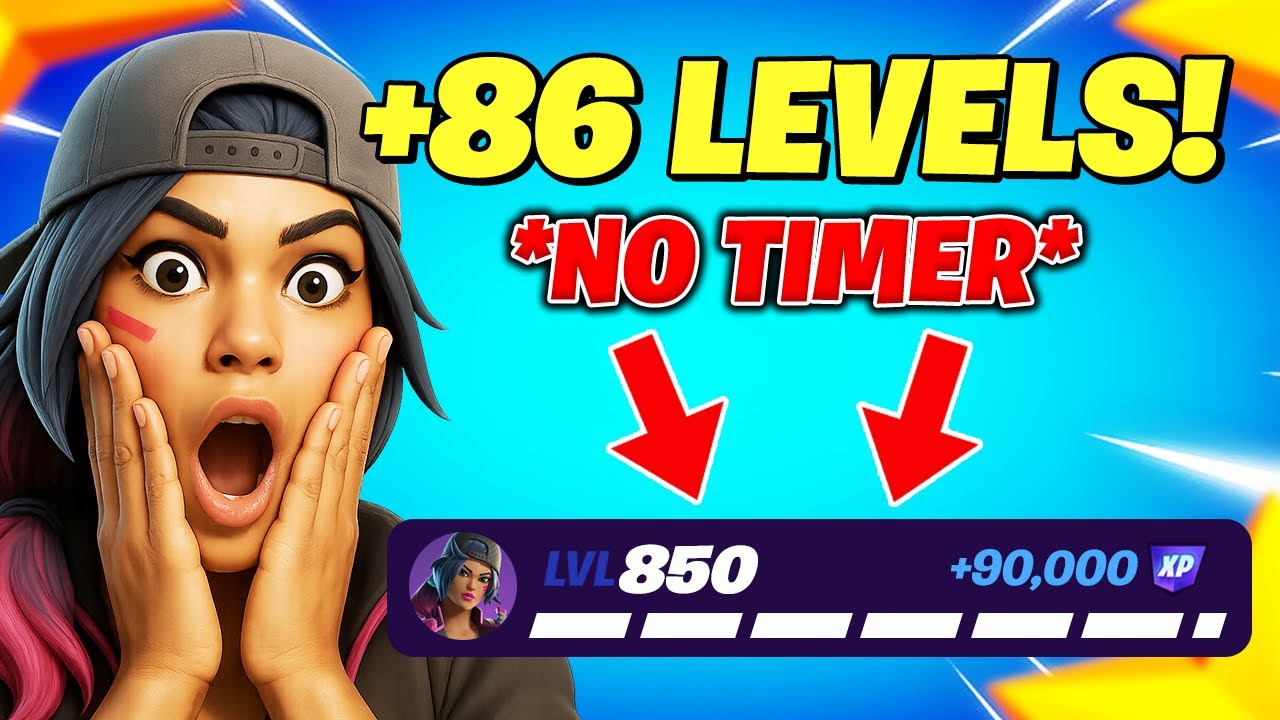 NEW Unlimited XP Fortnite Map – No Timer, Level Up EASY! - YouTube