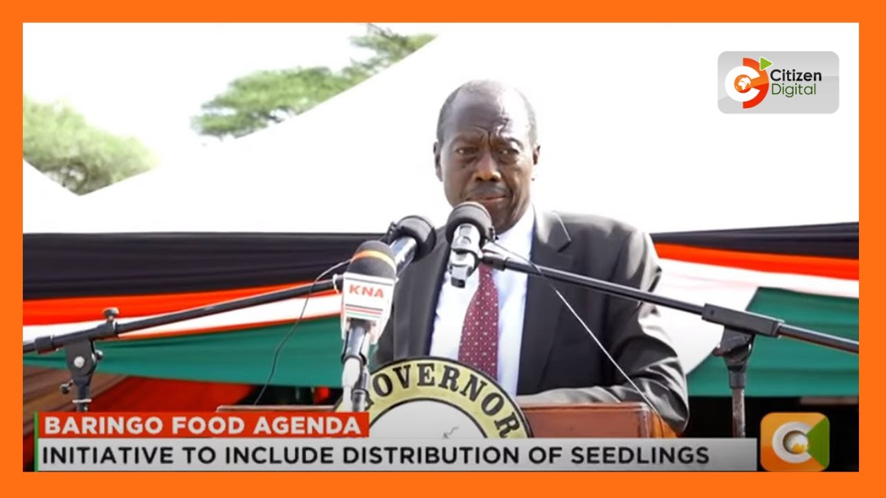 Governor Benjamin Cheboi launches Ksh10 million food project in Baringo ...