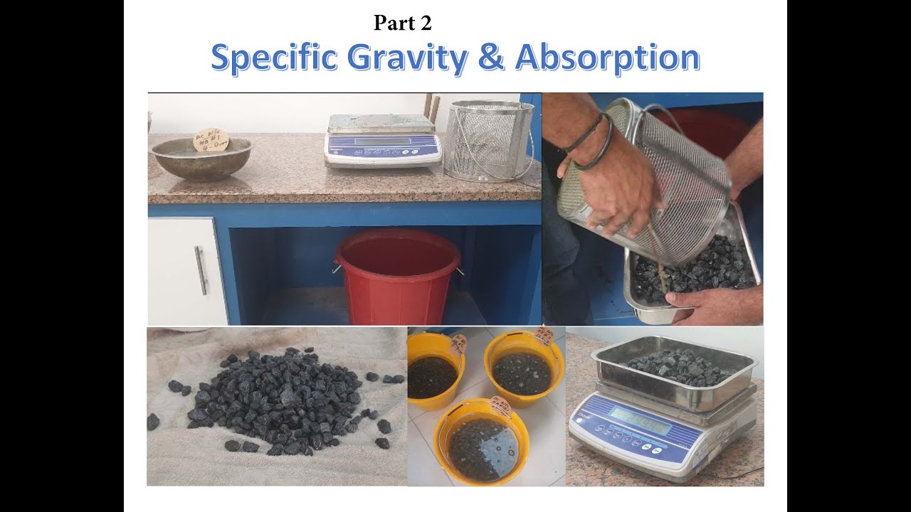 Part 2 - Specific gravity/Relative density of Coarse aggregate ASTM ...