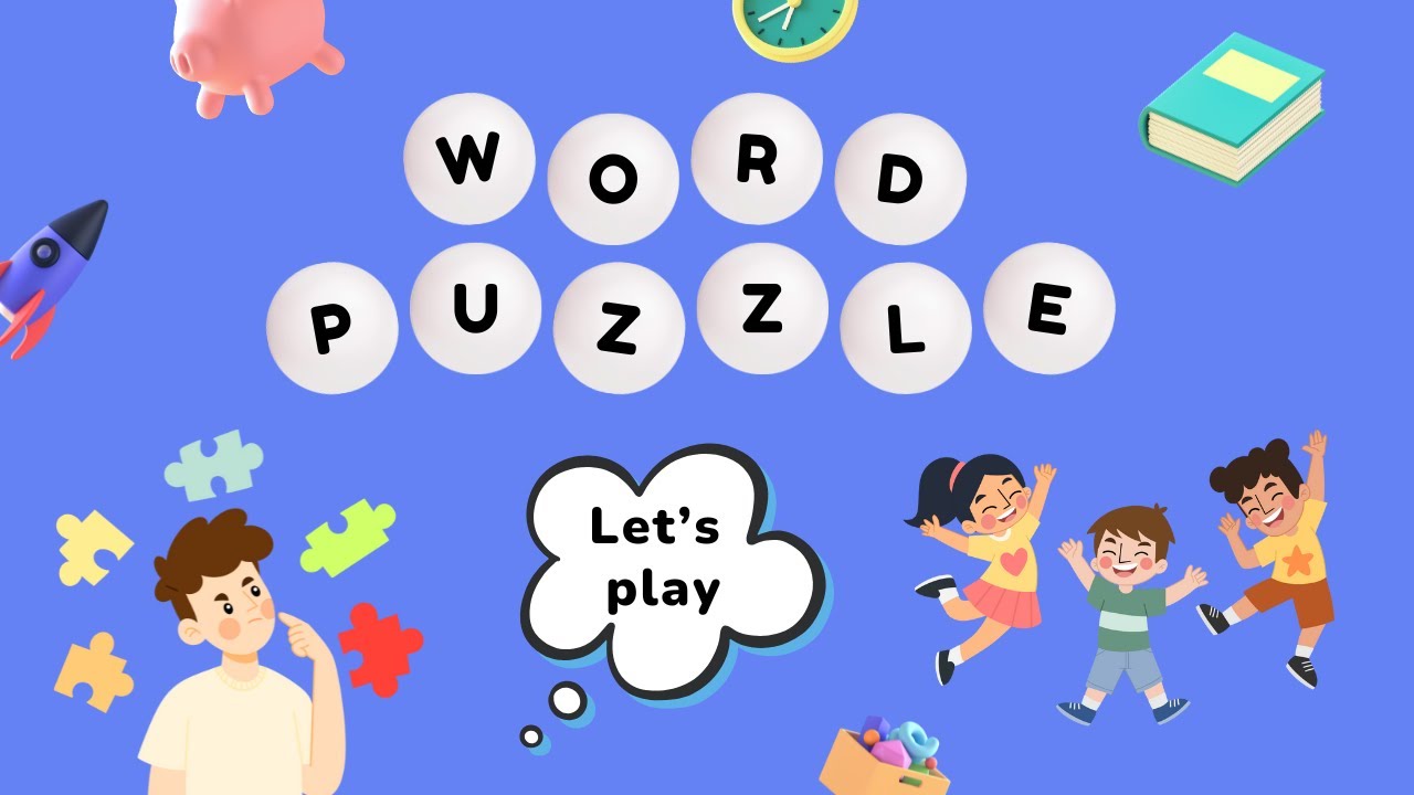 Word Puzzle Game for Kids | Can you find the Perfect Word - YouTube