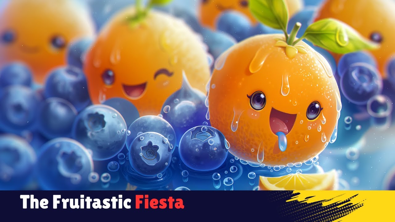 The Fruitastic Fiesta: Colorful Fruits Song| Musical Delight| Fun and ...