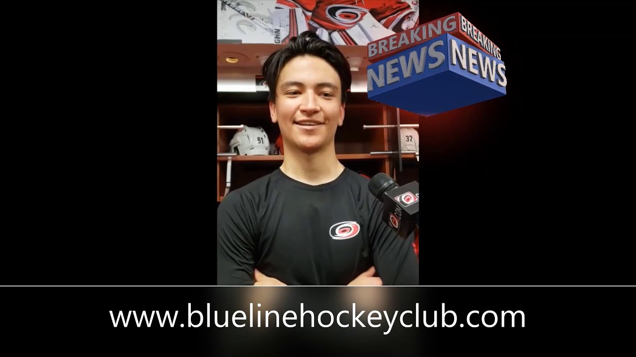 Hurricanes 1st Round Draft Pick - Ryan Suzuki 28th Overall - YouTube