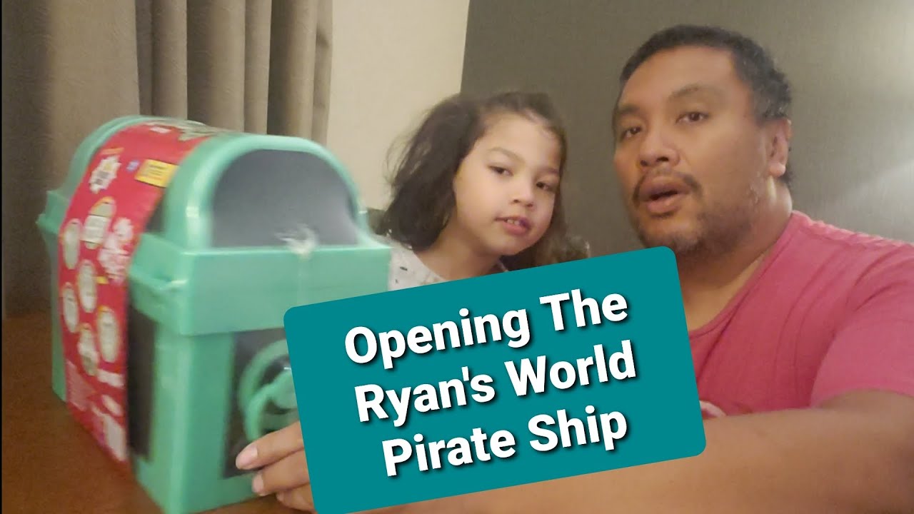 Opening The Ryan's World Pirate Ship - YouTube