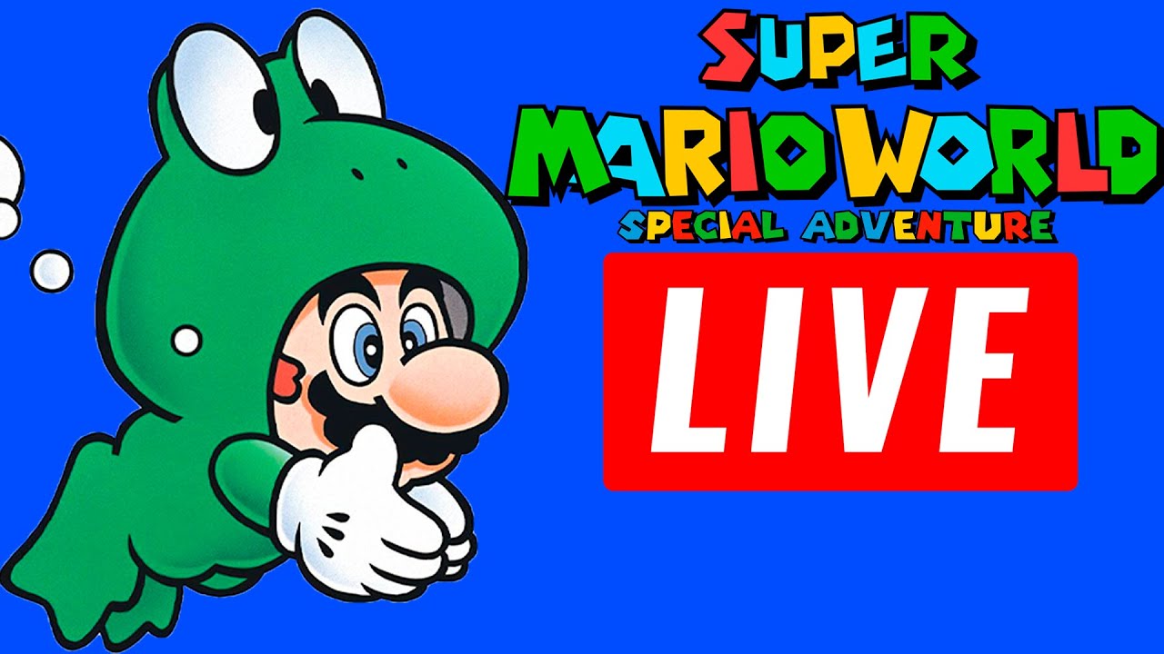 🔴SUPER MARIO WORLD: SPECIAL ADVENTURE - [SNES] - INÍCIO DE GAMEPLAY ...
