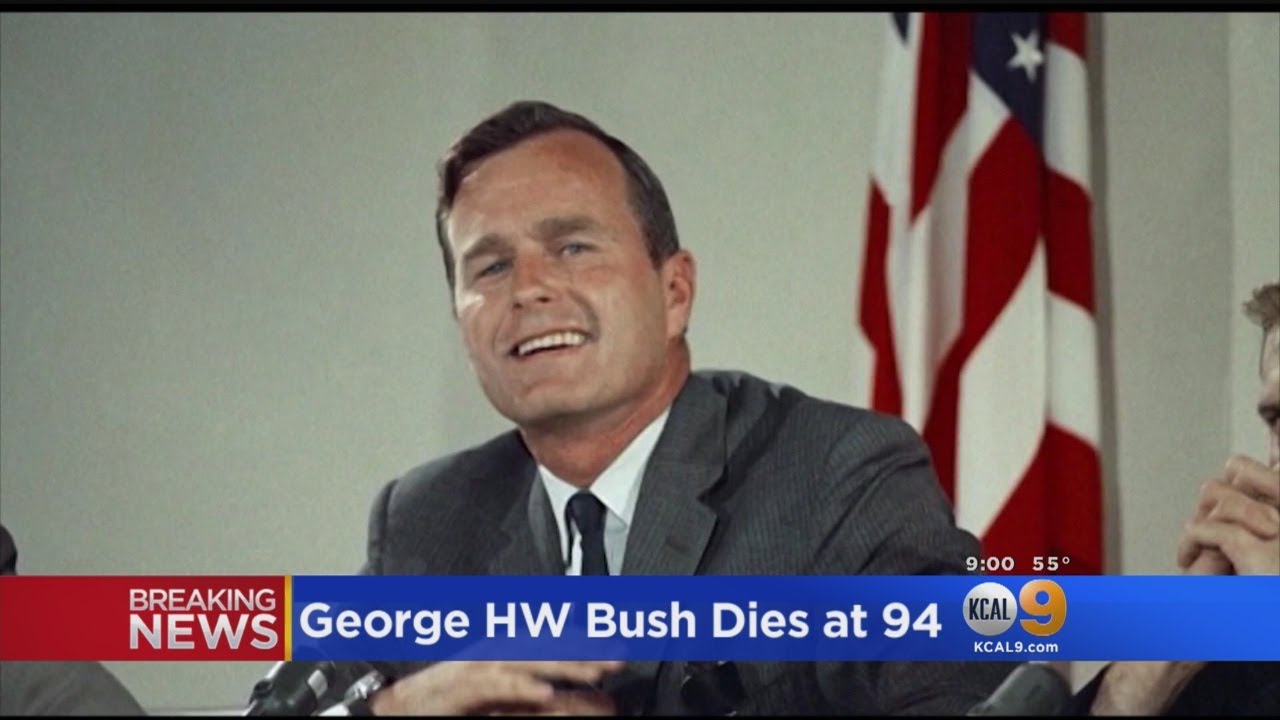 Former President George H.W. Bush Dies At 94 - YouTube