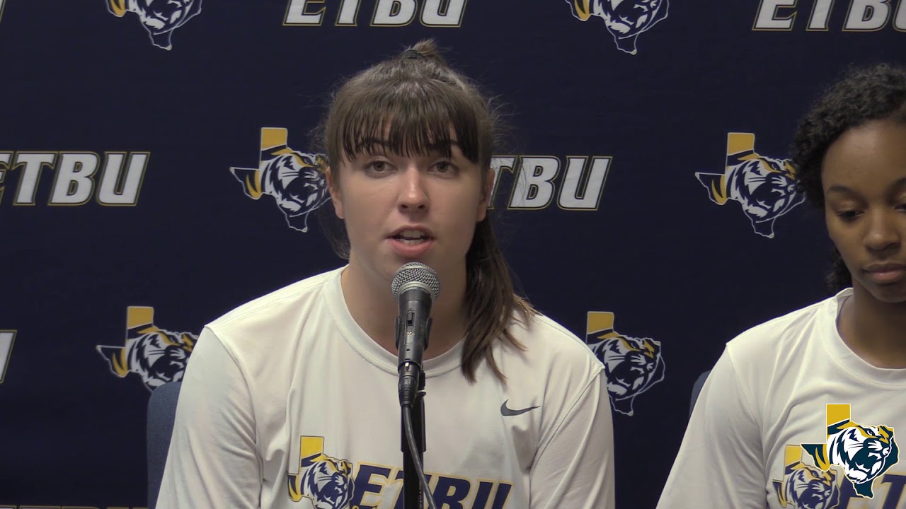 @ETBU_Volleyball - Abby Weaver & Natalie Coburn (Sept. 5) - YouTube