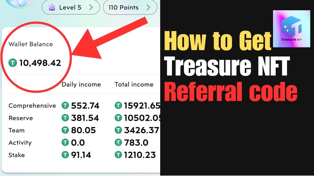 how to get referral code in treasure nft | treasure nft referral code ...