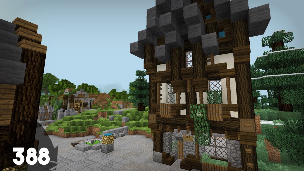 Minecraft Building w/ BdoubleO :: Out with the Old! :: ep 388 - YouTube