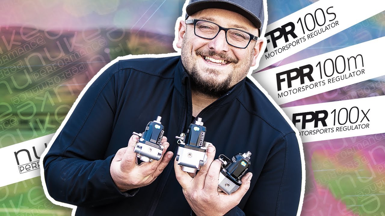 Nuke Performance Fuel Pressure Regulators FPR100s / FPR100m / FPR100x - YouTube