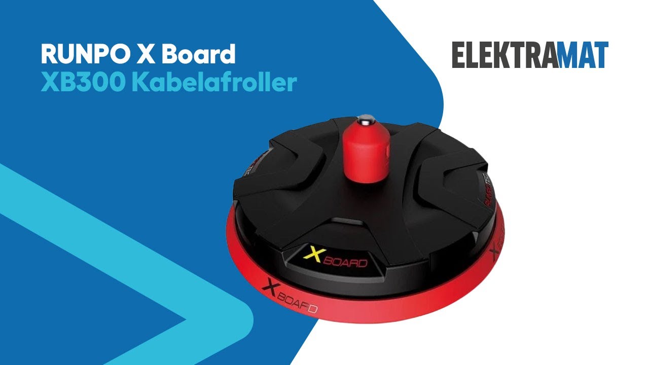 RUNPO X Board XB300 Kabelafroller - YouTube