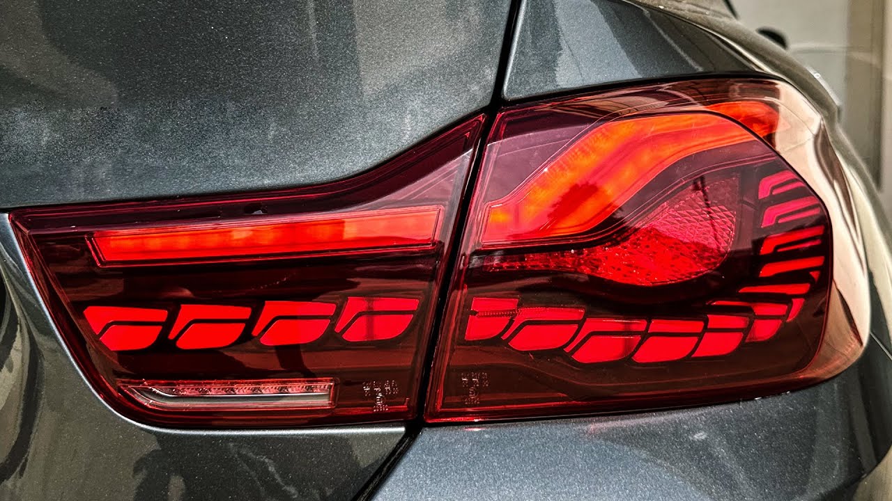 BMW F30 F32 GTS Taillight Install, Alignment and Review! | 428i 430i ...