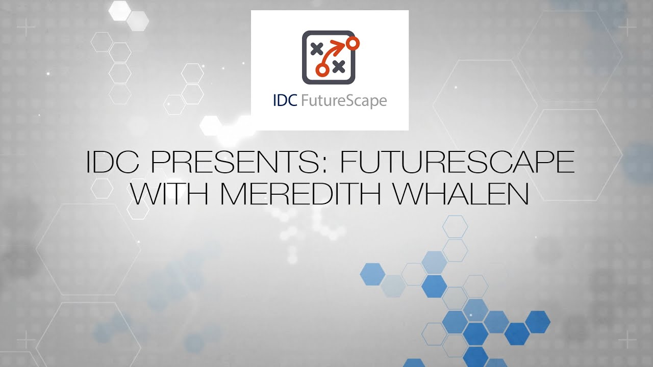 IDC FutureScape with Meredith Whalen - YouTube