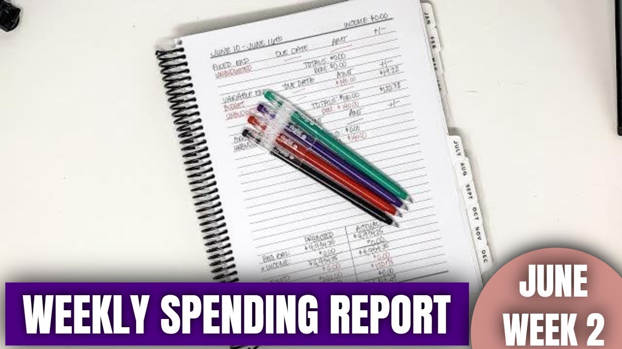 LOW INCOME WEEKLY SPENDING REPORT: June Weekly Budget - Week 2 ...