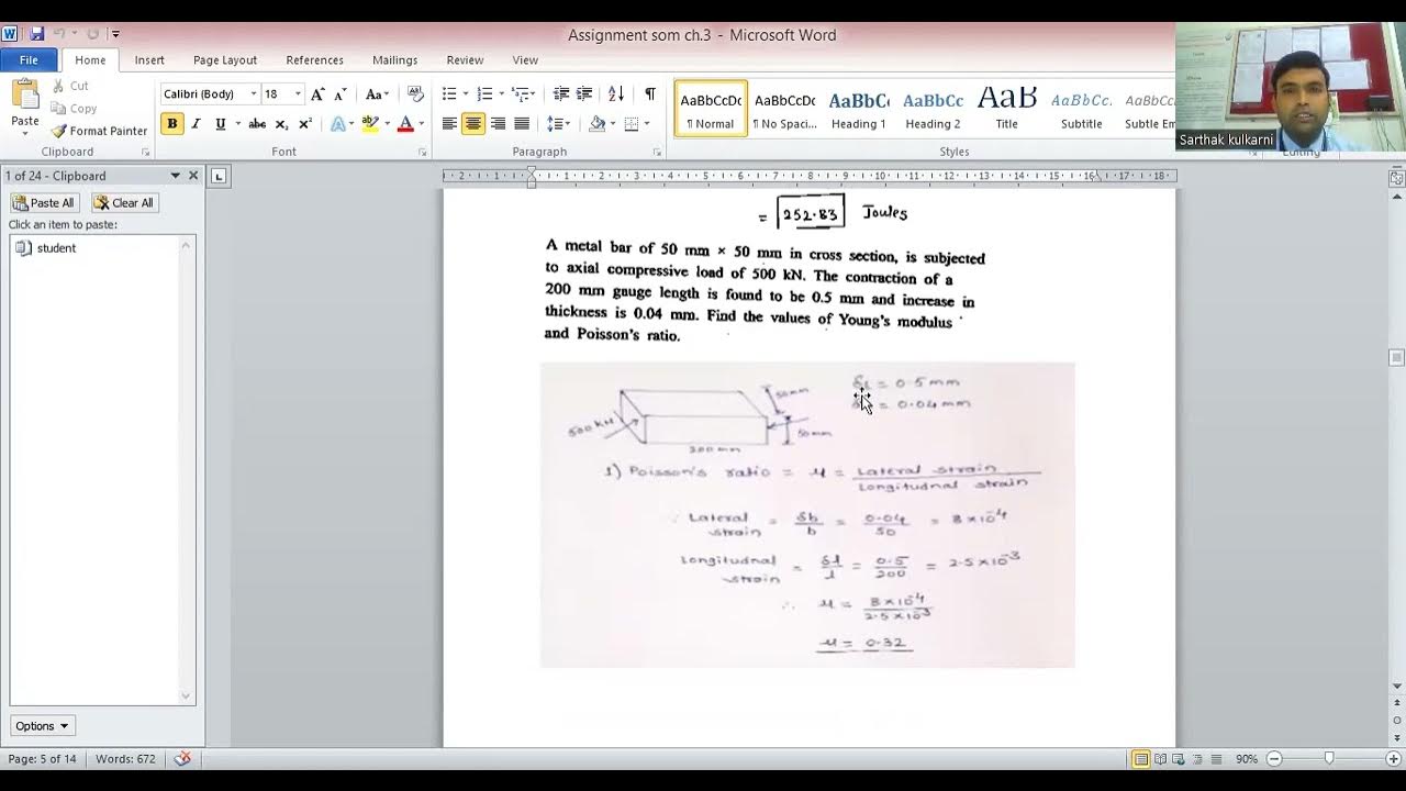MSBTE W- 23 Exam IMP for SOM CH 3 10Marks question Answers - YouTube